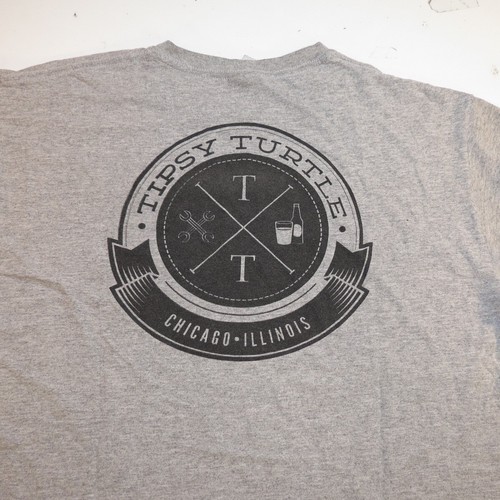 TIPSY TURTLE BEER DIVE BAR Chicago T SHIRT Mens M | eBay