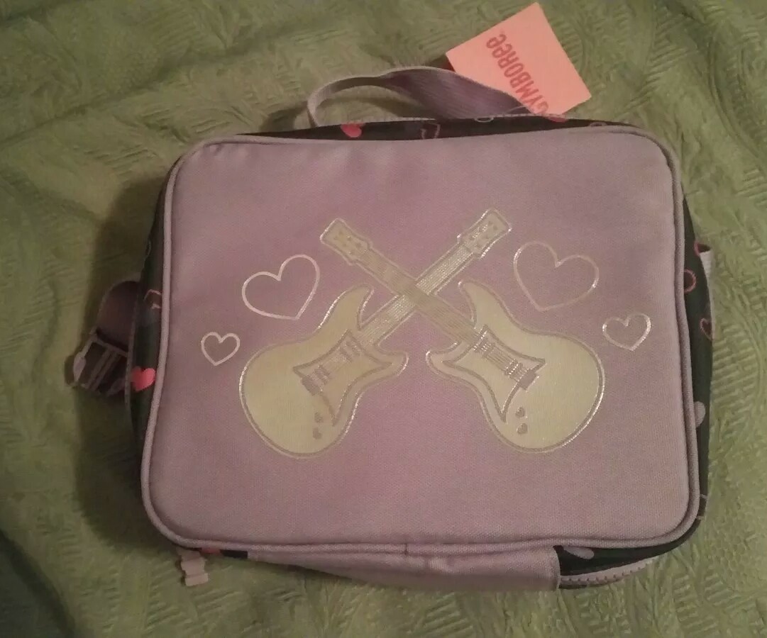 GYMBOREE purple Guitar Lunch Box NWT | eBay