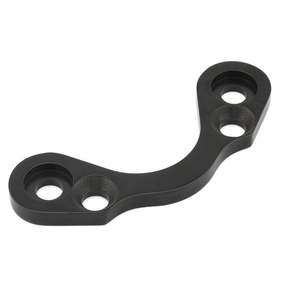 Springer Handlebar Tree Adapter Top Clamp 3.5" Wide Riser For Harley ...