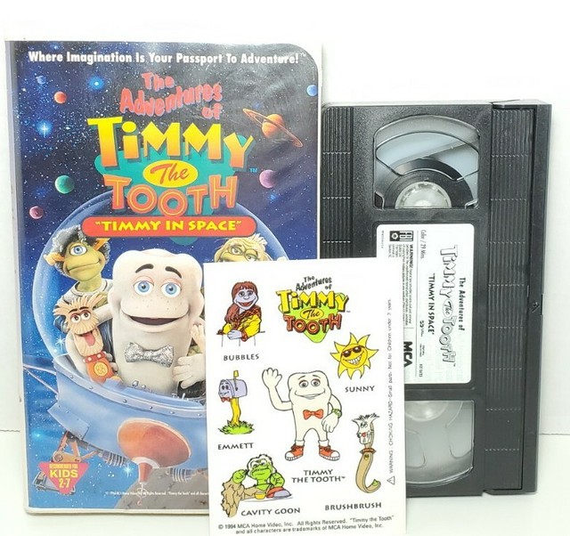 Adventures of Timmy the Tooth, The - Timmy in Space (VHS, 1995 ...