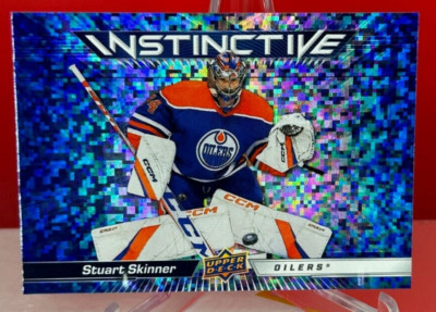 Stuart Skinner 2023-24 Upper Deck UD Series 2 S2 Instinctive Sparkle SP ...