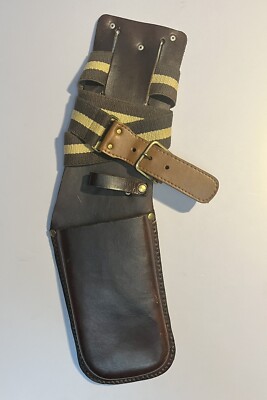 Leather Rear Facing Right Hand Archery Hip Quiver | eBay