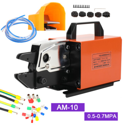 Pneumatic Wire Terminal Mobile Crimping Machine Air Powered Crimper ...