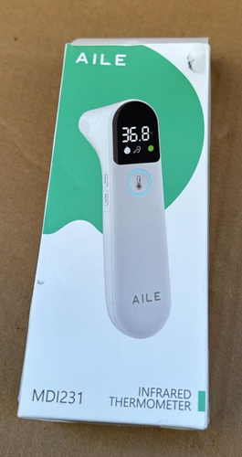 AILE Digital Temperature Thermometer for Ear and Forehead: Infrared ...