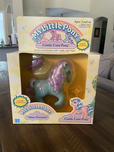 Vintage My Little Pony G1 MIB Mint Dreams RARE MLP Candy Cane Pony | eBay
