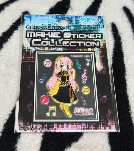 Hatsune Miku Project DIVA Megurine Luka Maki-e Sticker USED Sealed ...