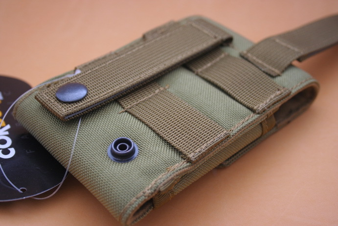 iPhone Mobile Smartphone MOLLE Tactical Multi Purpose Cordura Pouch ...