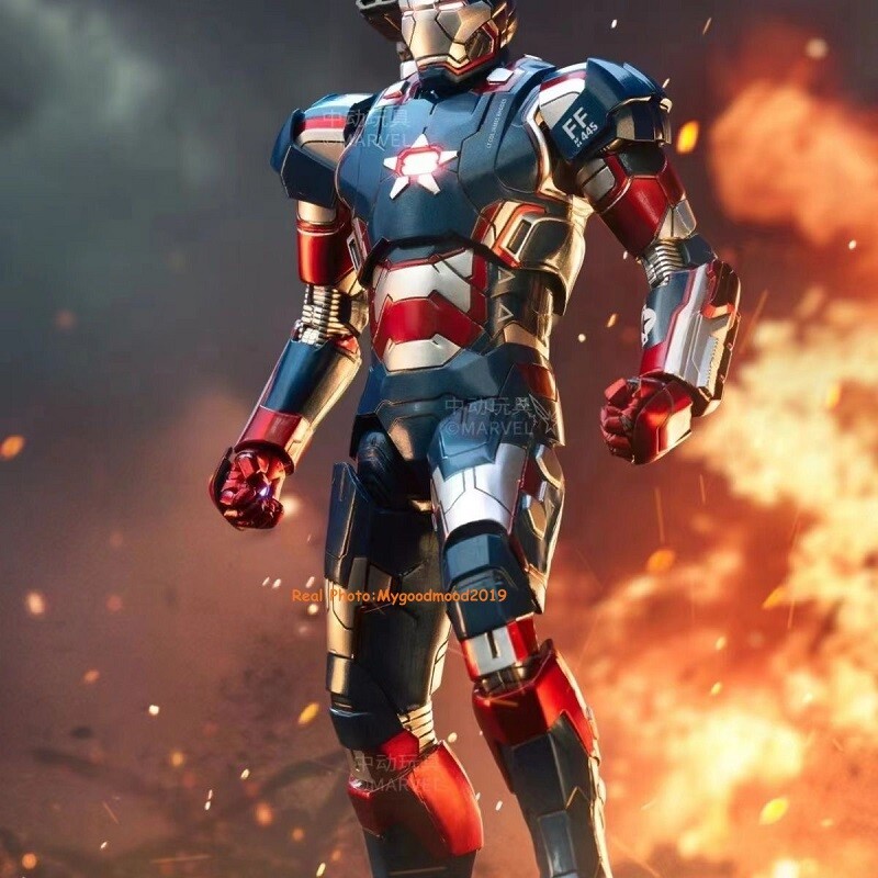 ZD Marvel Iron Man War Machine Iron Patriot Action Figure Collection ...