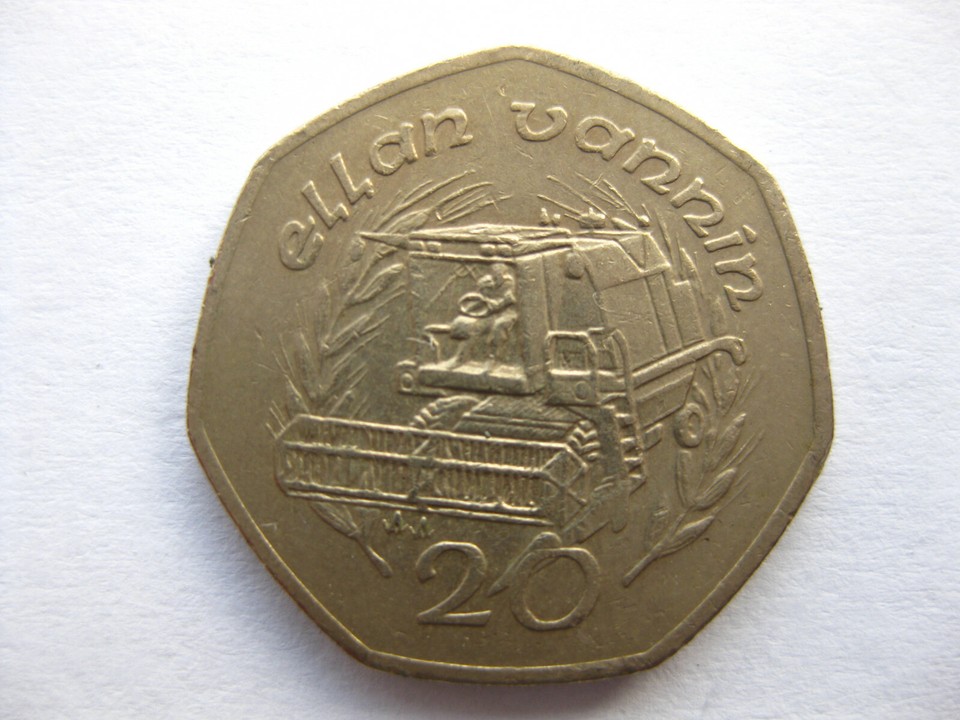 Rare 20p Twenty Pence Coins Gibraltar Jersey I.O.M Guernsey Circulated ...