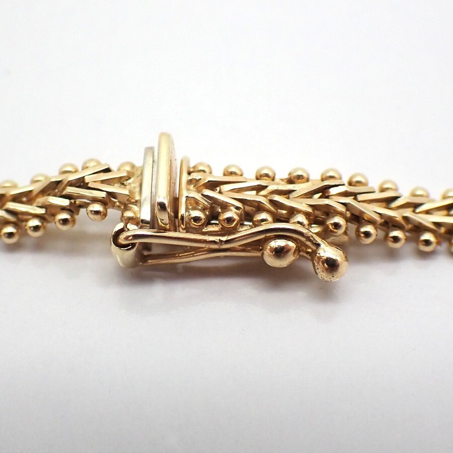 Snake Design Chain Necklace 14K Gold Mexico | eBay