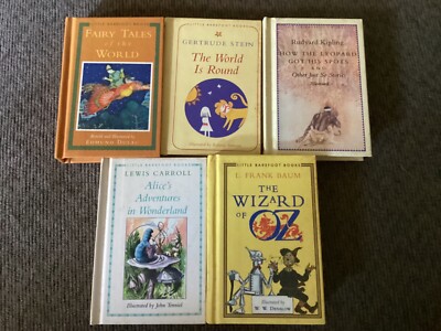 Lot of 5 Little Barefoot Books, Wizard of Oz, Alice’s Adventures in ...