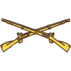 Army Infantry Crossed Rifles Patch | eBay