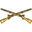 Army Infantry Crossed Rifles Patch | eBay