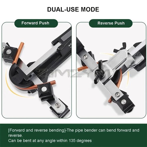 ST-R999 Manual Hydraulic Copper Pipe Bender Electric Pipe Bender Clamp ...