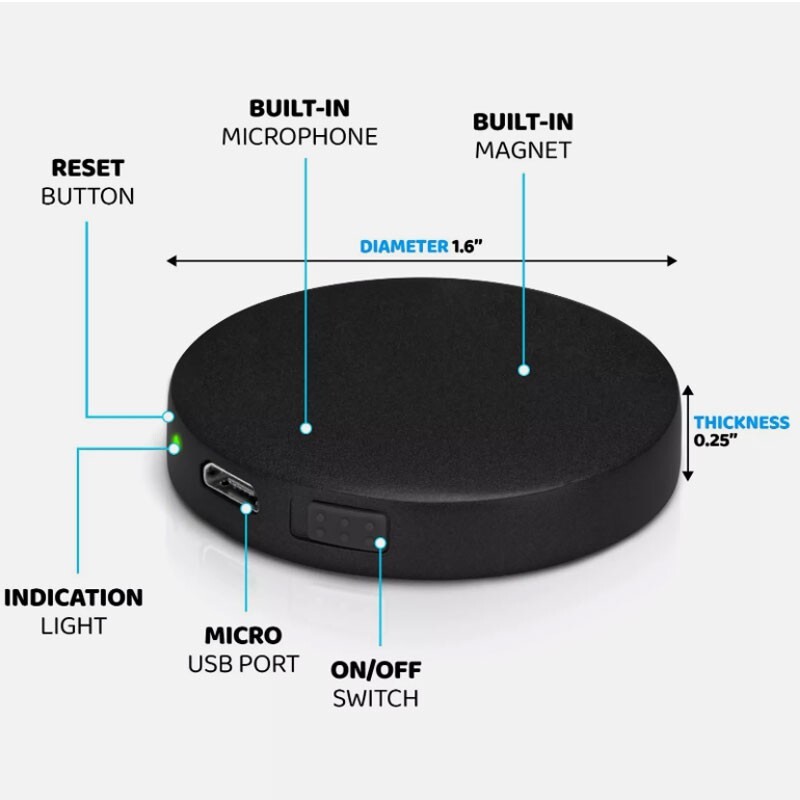 NEW Audio Recorder Device | Secret Voice Recorder | Magnetic Mini ...