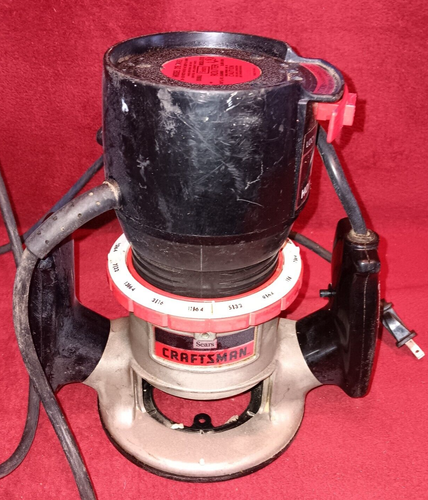 Craftsman 1-1/2 HP Router 315.17492 Tested Working Please Read | eBay