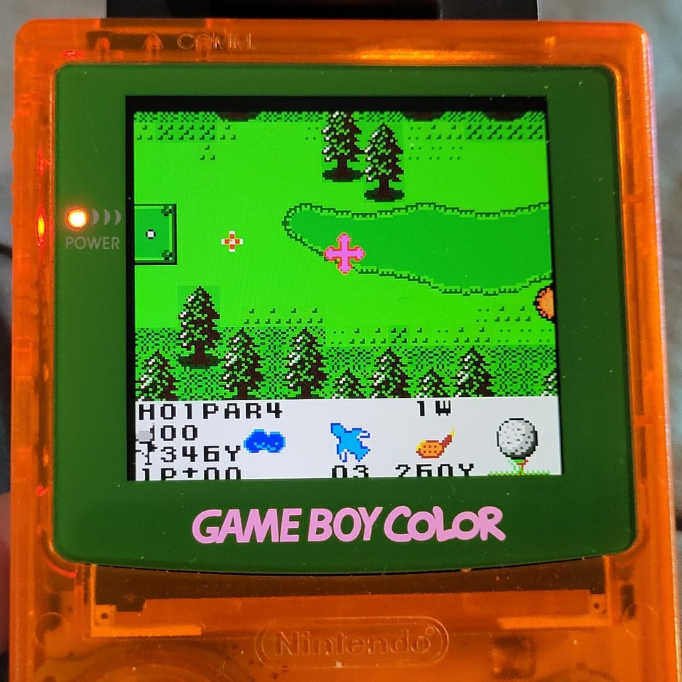 Hole in One Golf Game Boy Color Authentic Nintendo GBC Complete Inserts ...