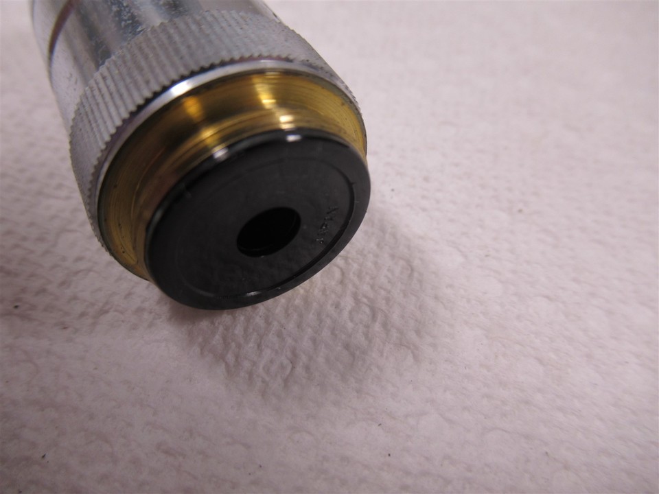 Fisher Phase Contrast 100x Oil Microscope Objective Lens 160mm | eBay