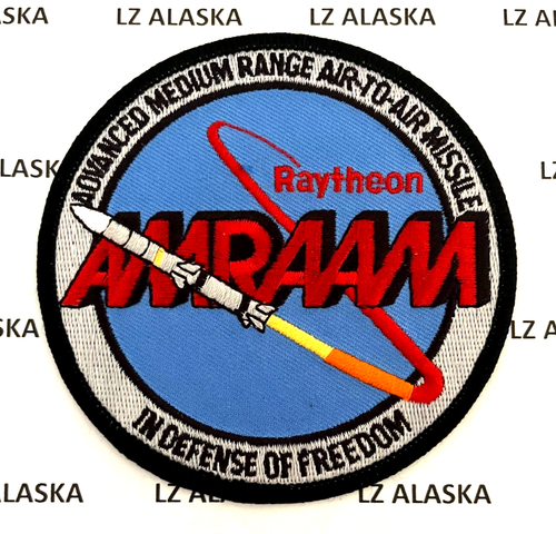 RAYTHEON AMRAAM AIR-TO-AIR MISSILE PATCH (AFC) USAF - USN - USMC | eBay
