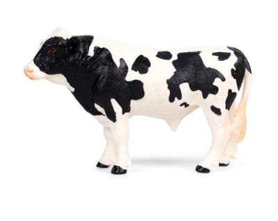 14cm Mini Cow Bull Ox Buffalo Cattle PVC Toy Animal Figure Doll Kids ...