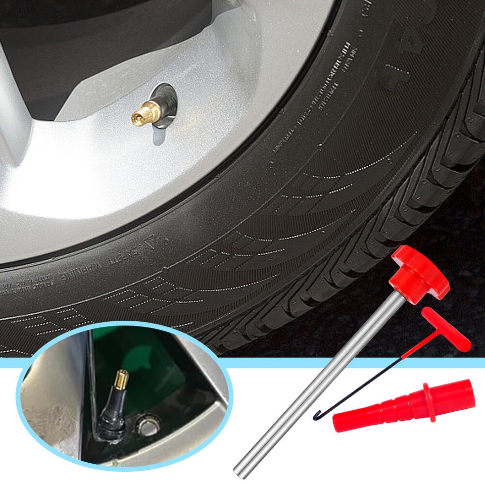 Quick Change Tire Valve Tool Kit for Replacing Leaky Valves in Cars ...