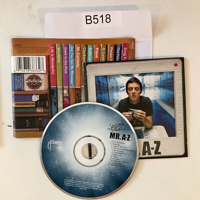 Mr. A-Z by Jason Mraz (CD, 2005) No Case No Tracking #B518 75678383328 ...