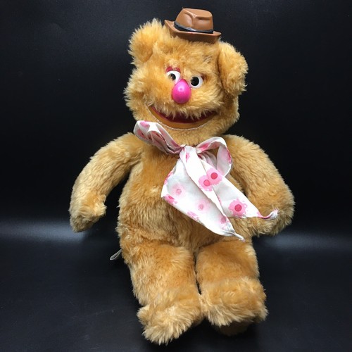 Vintage 1989 Muppets Fozzie Fozzy Bear Plush Doll Original Authentic 12 ...