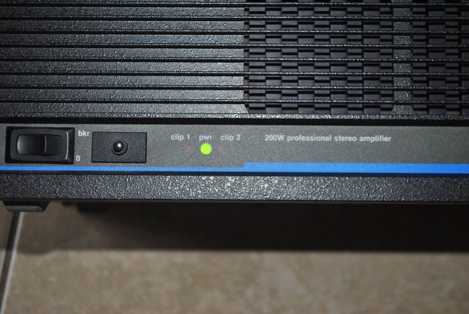 qsc model 1200 power amplifier | eBay