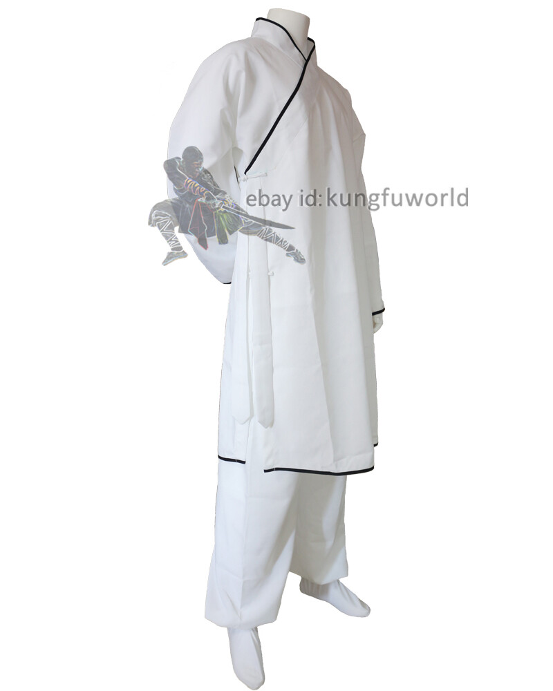 Wudang Taoist Robe Kung fu Suit Martial arts Wing Chun Tai chi Uniform ...