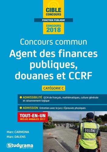 Concours commun agent administratif principal Finances publiques ...