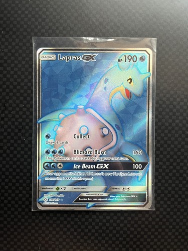 Lapras GX 139/149 - Sun & Moon - Ultra Rare Holo Pokemon Card - NM | eBay