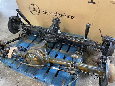 MERCEDES SPRINTER SINGLE WHEEL REAR AXLE - FITS 2014-18 - RATIO 48.11 ...