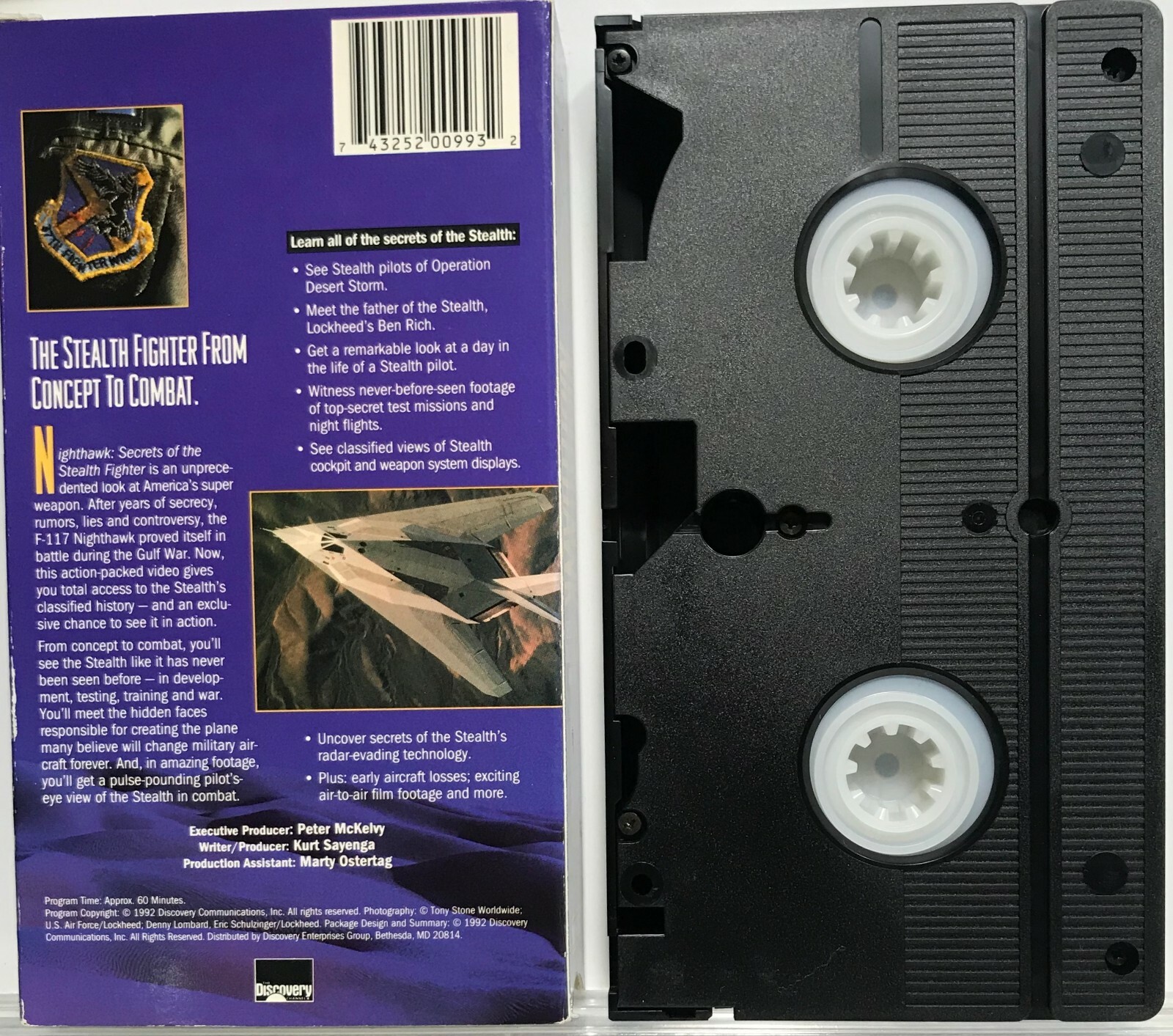 Nighthawk - Secrets of the Stealth Fighter (VHS Tape) Discovery Channel ...