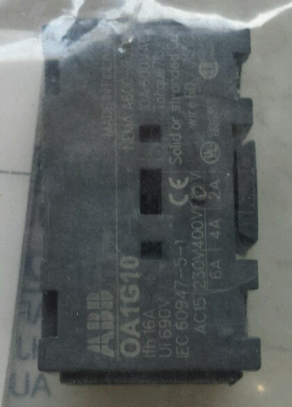 NEW ABB AUXILIARY CONTACT OA1G10 1SCA022353R4970 | eBay