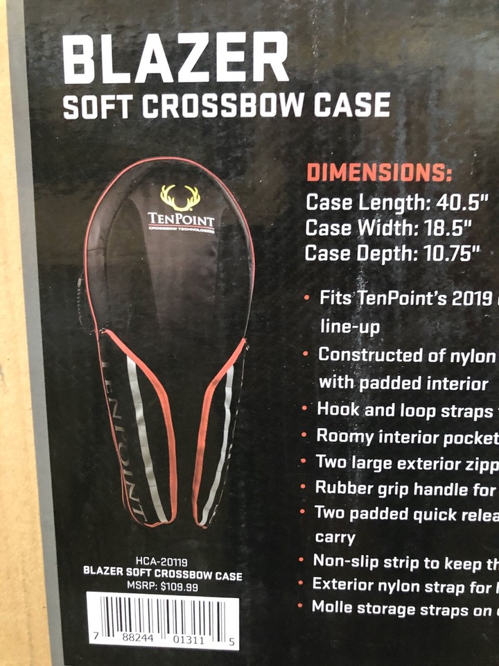 TenPoint Blazer Narrow Crossbow Soft Case BRAND NEW | eBay