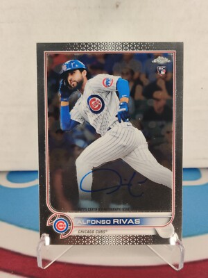 2022 Topps Chrome Alfonso Rivas Rookie RC Auto Autograph #RA-AR Cubs | eBay