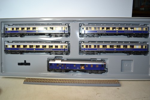 Marklin HO # 4228 DRG "Rheingold" Passenger train set, AC. Used, boxed ...