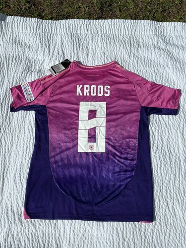 Adidas Germany Toni Kroos 2024 Soccer Jersey Size M Mens Futbol Pink ...