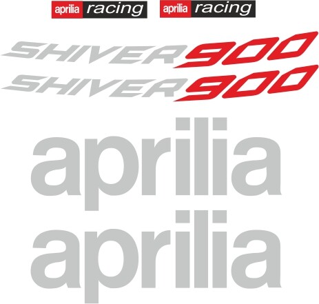 Stickers compatible with Aprilia Shiver 900 , shiver stickers | eBay
