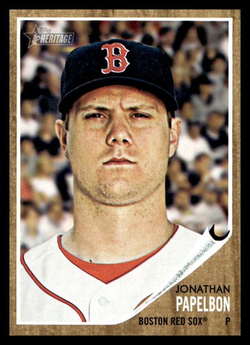 2011 Topps Heritage - Jonathan Papelbon #403 for sale online | eBay