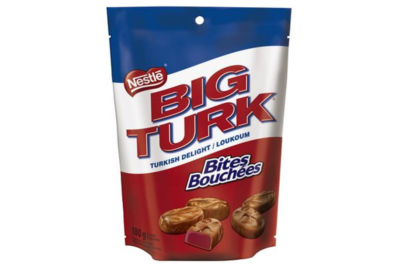 NESTLE BIG TURK TURKISH DELIGHT Mini Chocolate Bar Bites, Canadian 180g ...