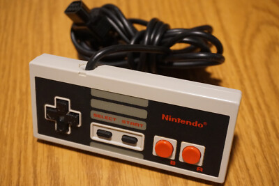 Official Nintendo NES-004 gamepad pad original gray system NES ...