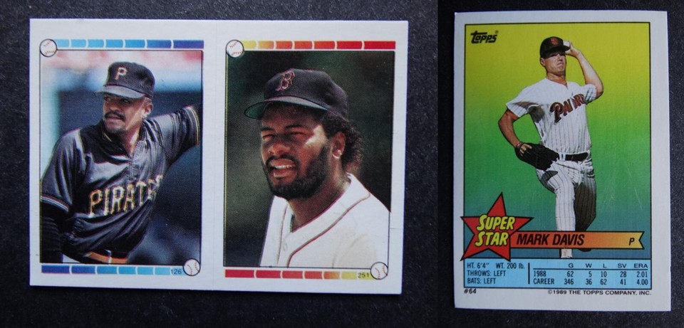 1989 Topps Stickers Baseball Cards Complete Your Set U Pick From List ...