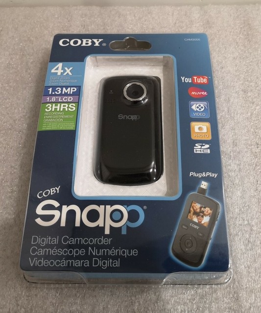 Coby Snapp Digital Camcorder CAM3005 for sale online | eBay