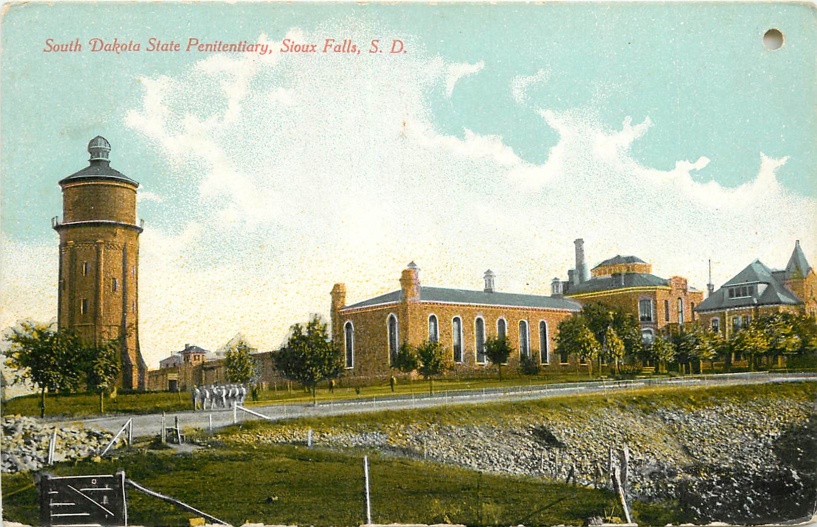 South Dakota, SD, Sioux Falls, South Dakota State Penitentiary 1910's ...