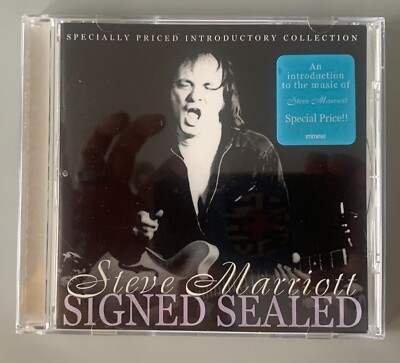 SMALL FACES-STEVE MARRIOTT "Signed Sealed" CD RARE WELLER/MOD EX. | eBay