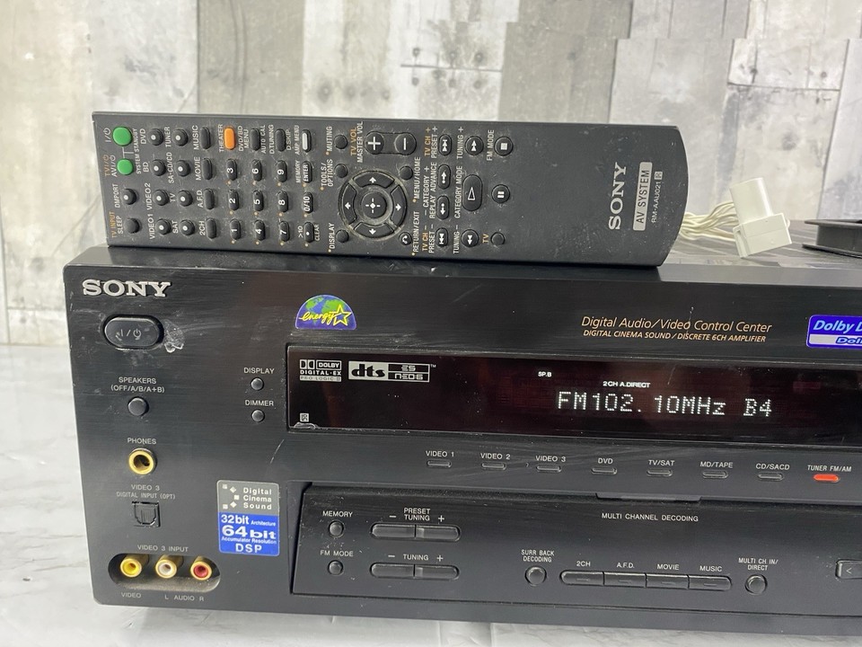 Sony 660 Watt 7.1 Stereo Receiver w/Remote Bundle (STR-DE895) | eBay