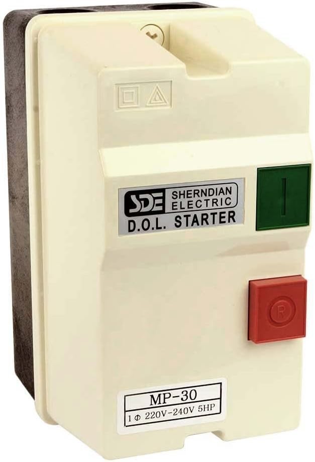 Durable Push Button Magnetic Switch 1-Phase | 50HZ 240V & 60HZ 220V | 5 ...