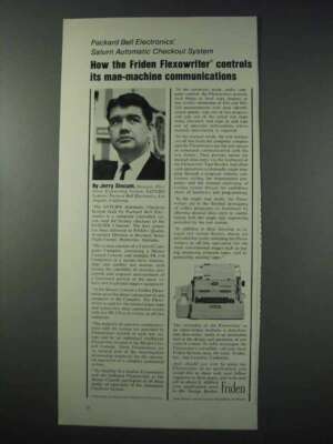 1963 Friden Flexowriter Ad - Controls Communications | eBay
