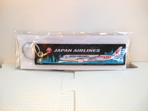 Japan Airline JAL Flight Tag Airbus A350 In flight gift Remove before ...